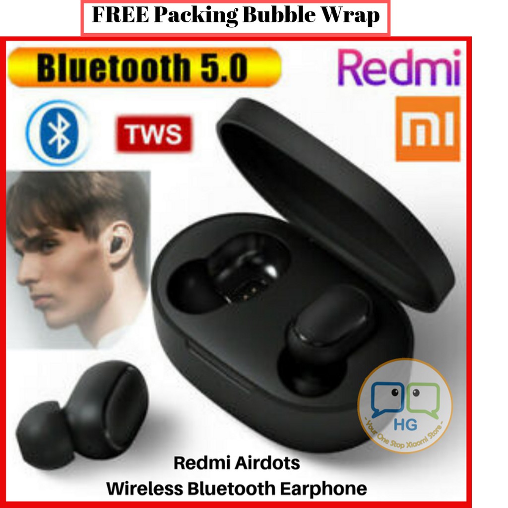 Jual Xiaomi AirDots TWS Bluetooth Earphone Xiaomi Redmi Airdots Like ...