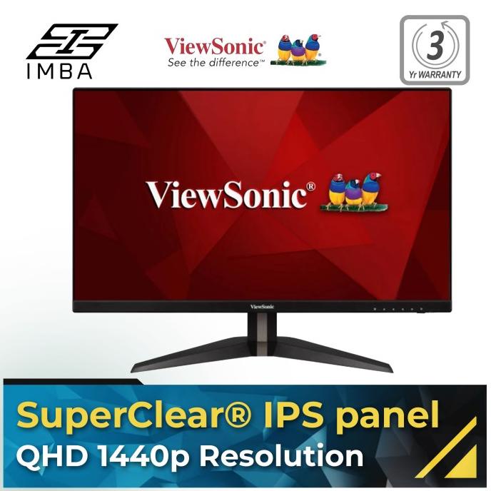 Jual ViewSonic VX2705-2KP-MHD IPS 144Hz QHD Gaming Monitor [1440p ...