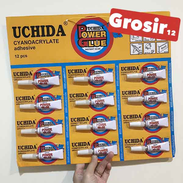 Jual Lem Uchida 3g/ Super Glue/Lem Power Setan (PCS/GORSIR) | Shopee Indonesia