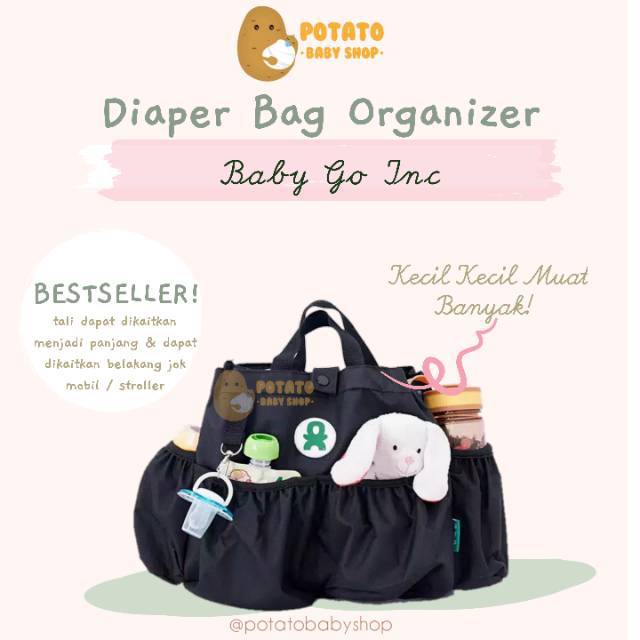 Jual Baby Go Inc Diaper Bag Organizer / BabyGo / Tas Popok Bayi ...