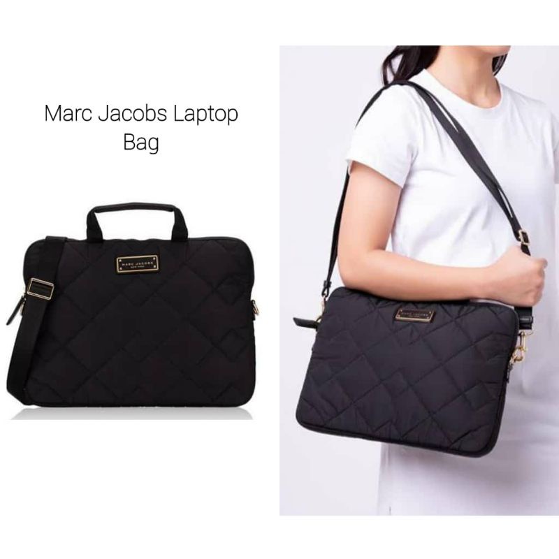 Jual MARC JACOBS MJ quilted laptop bag fit to 13 | Shopee Indonesia