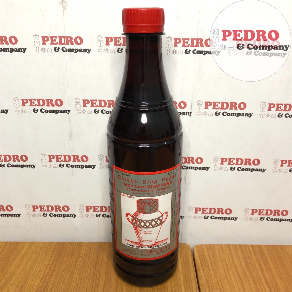 Jual Siau hing saos tape gentong angciu 600ml - sauce fermented bumbu ...