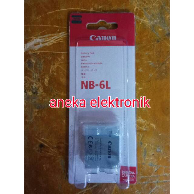 Jual BATTERY CANON NB 6L BATREI CANON NB 6L | Shopee Indonesia