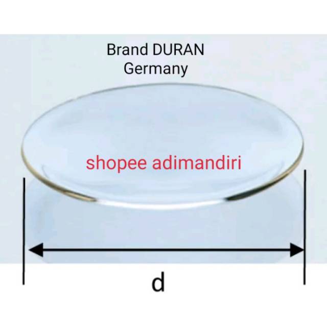 Jual KACA ARLOJI DURAN/WATCH GLASS DURAN Germany D.40mm~D.100mm ...