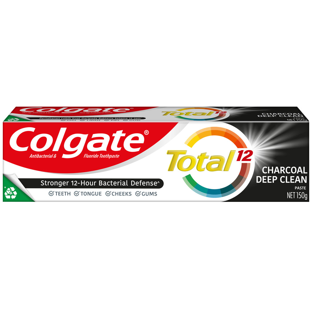 Jual Colgate Total Charcoal Deep Clean Toothpaste 60g - Pasta Gigi | Shopee Indonesia