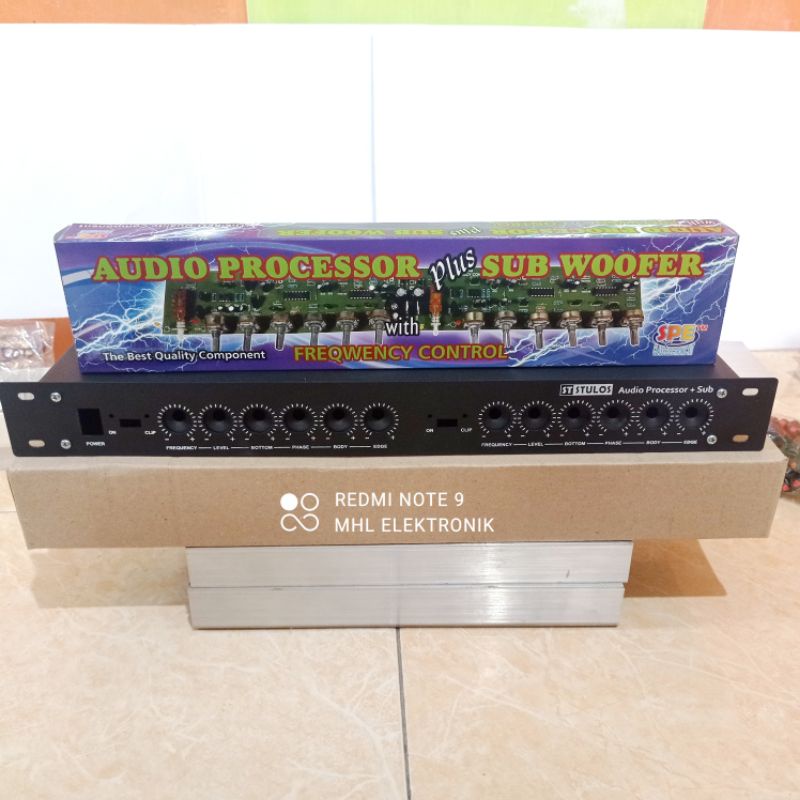 Jual Paket Kit dan BOX Audio Processor Plus Sub Woofer Kualitas Bagus ...