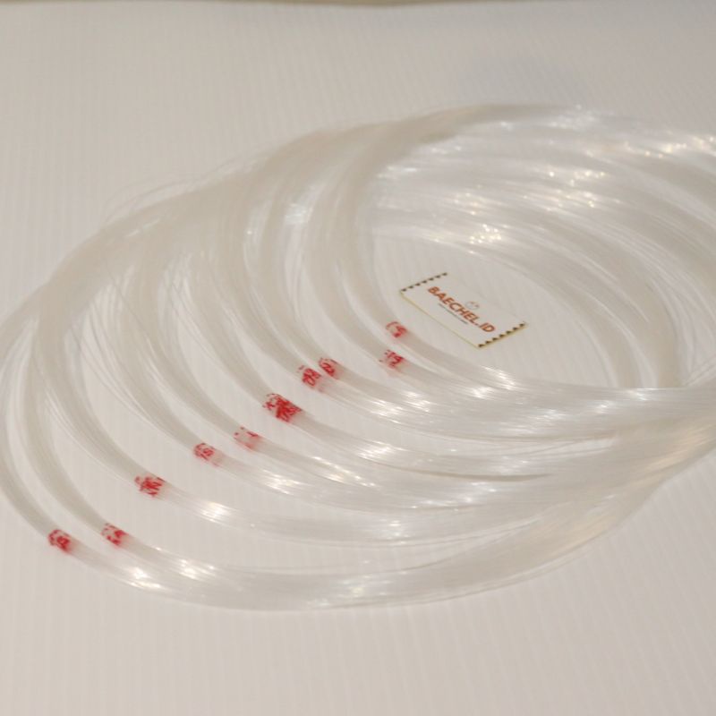 Jual Tali Senar Kenur Non Elastis Kaku / Benang Nilon Pancing Manik ...