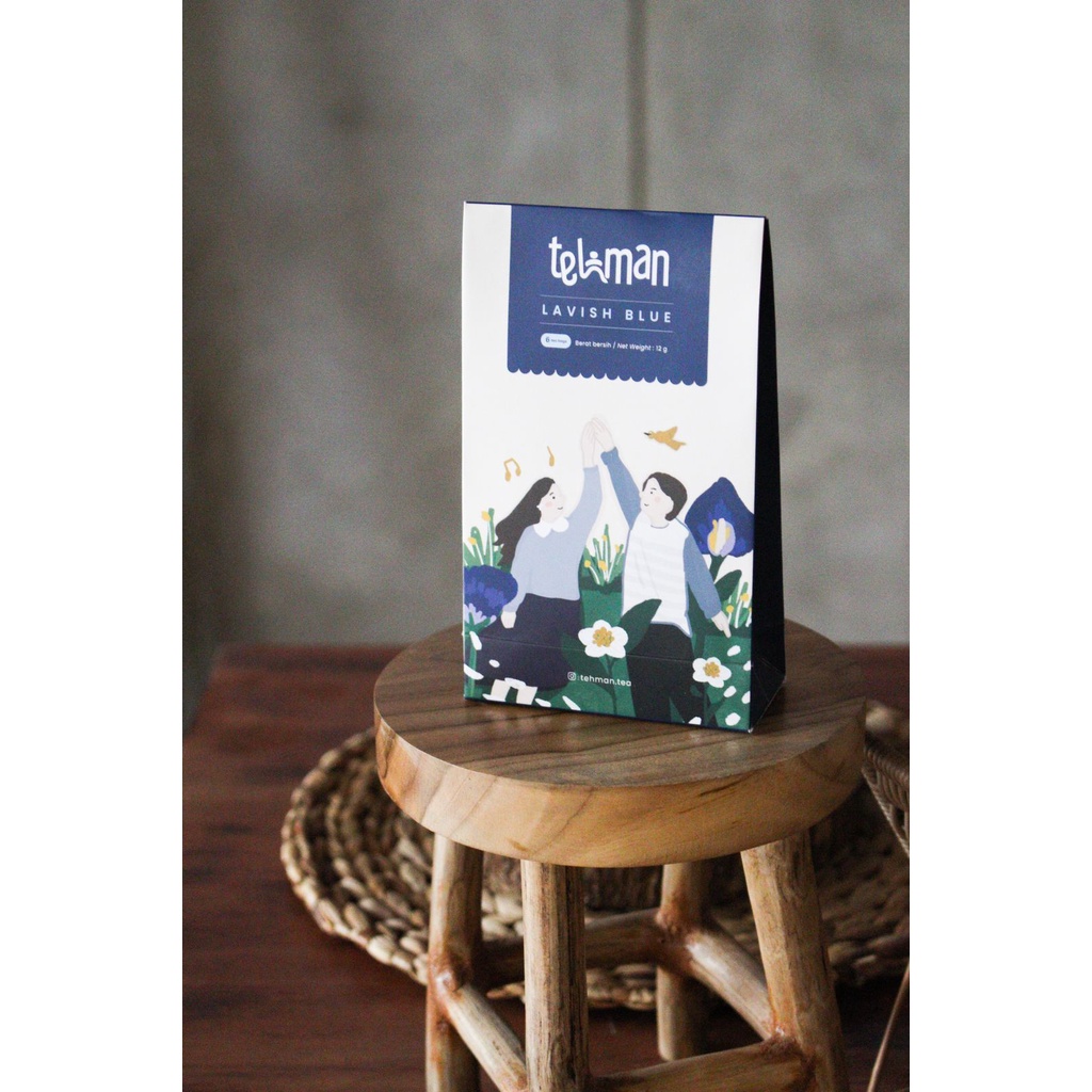 Jual Lavish Blue Tehman Tea | Shopee Indonesia