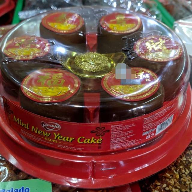 Jual Kue Keranjang Mini-Tiam Kue Imlek-Thiam Pan-Nian Kao Gao-Ti Kwe 6 ...