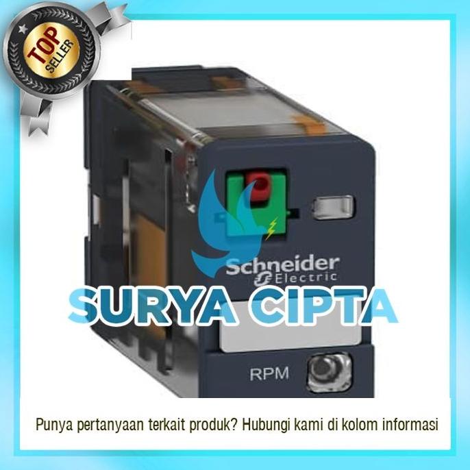 Jual Schneider Relay Power 5 Pin 1 NO 1 NC 15A LED RPM12BD | Shopee Indonesia