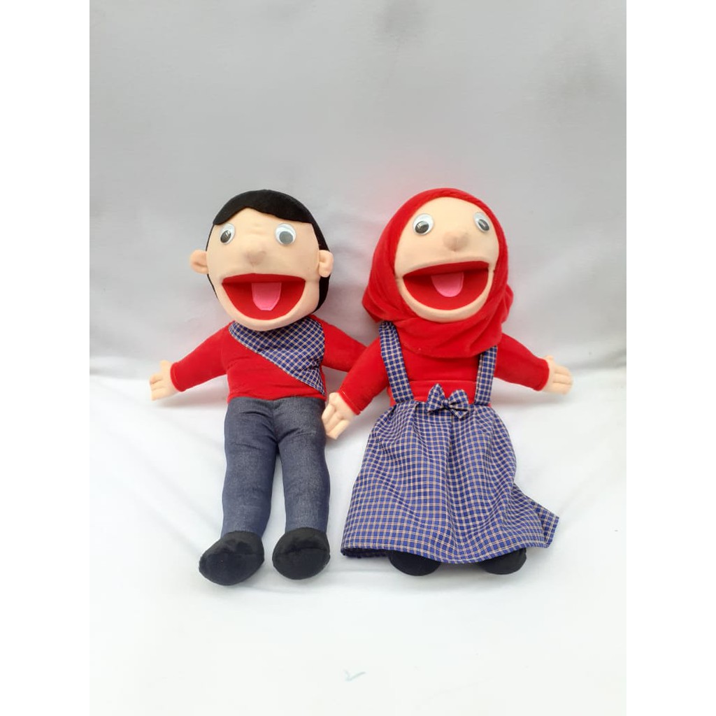 Jual Boneka tangan couple boneka edukasi dongeng anak mainan anak ...