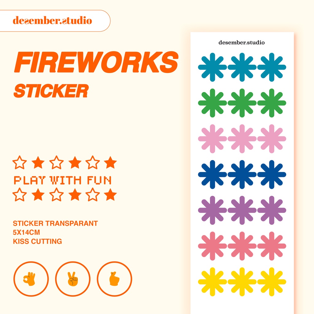 Jual Fireworks Sticker | Shopee Indonesia