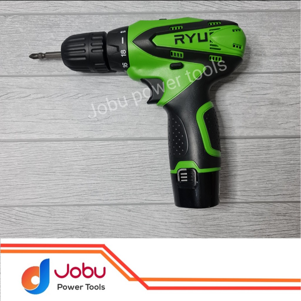 Jual MESIN BOR CORDLESS RYU RCD 12V-1 BOR BATERAI | Shopee Indonesia