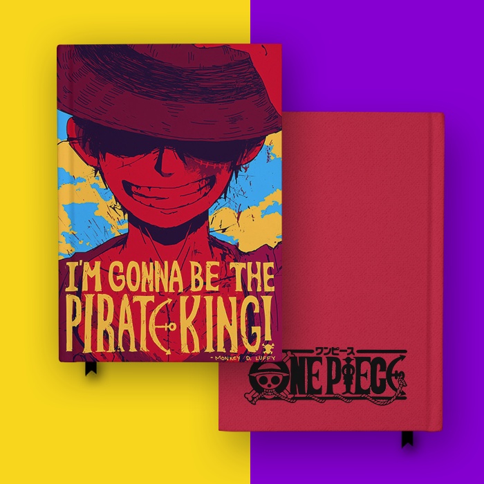 Jual Notebook Monkey D Luffy Pirate King One Piece Anime Cosplay Buku ...