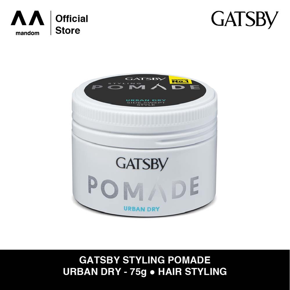 Jual GATSBY Styling Pomade Urban Dry 75gr | Shopee Indonesia