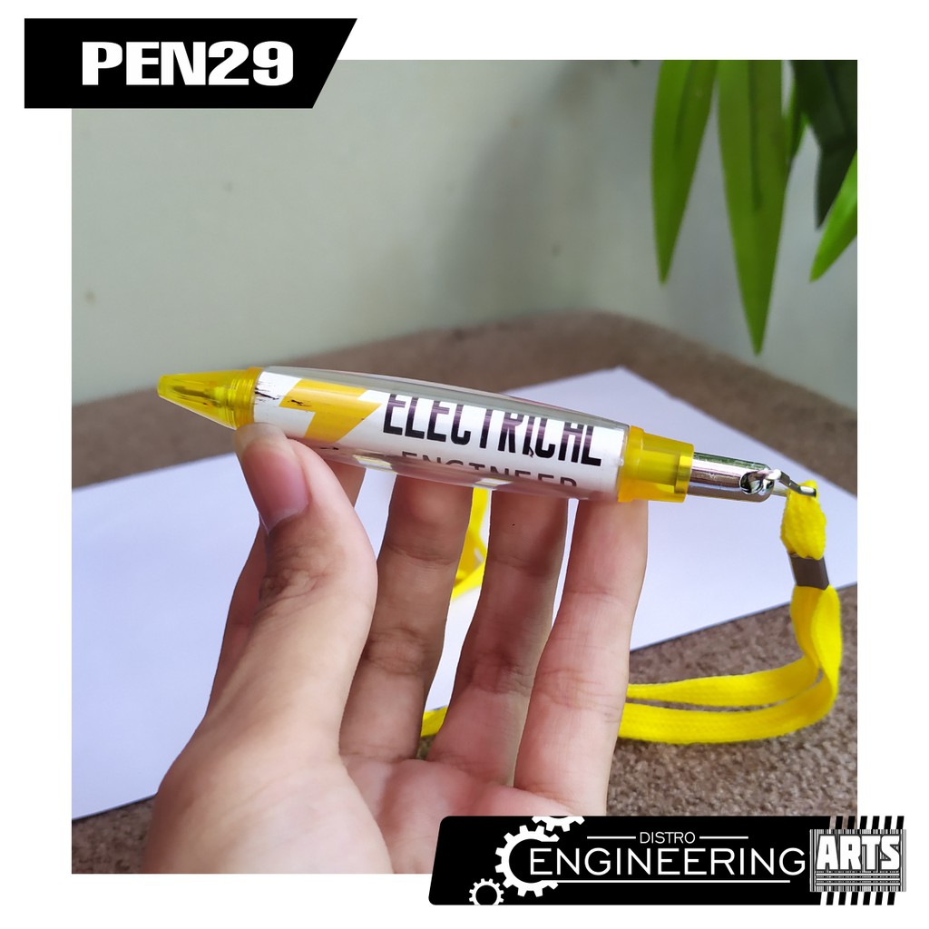 Jual Pulpen Kalung Kuning Full Sticker Motif ELECTRICAL ENGINEER ...