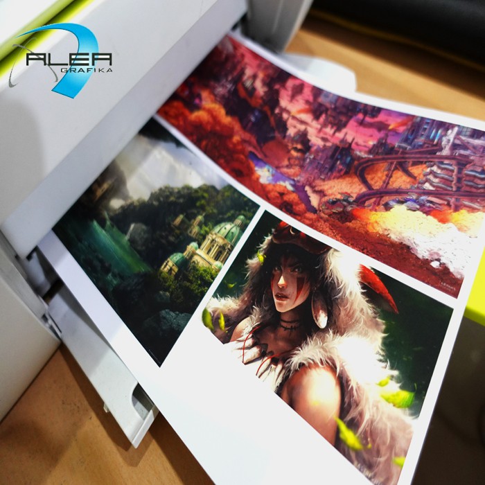 Jual Camel Inkjet Sticker Paper Matte/ Stiker ukuran A4 | Shopee Indonesia