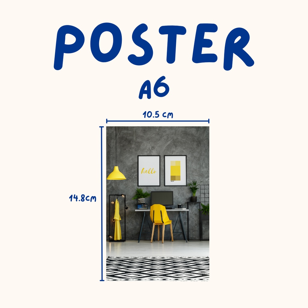 Jual [A6] CETAK POSTER A6 CUSTOM MURAH KPOP IDOLA BEBAS | Shopee Indonesia