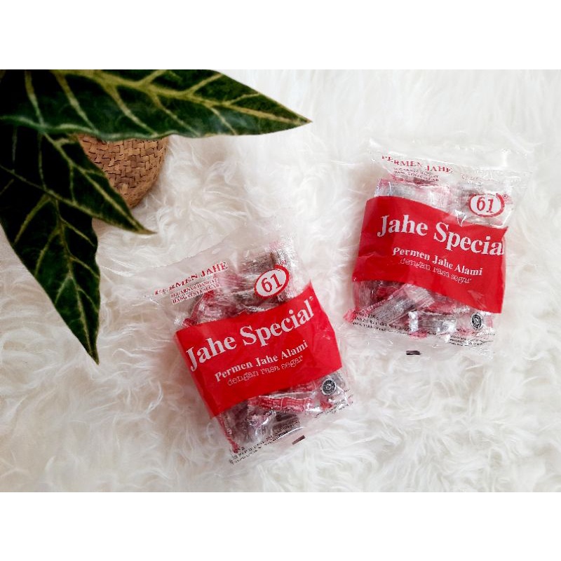 Jual Permen Jahe Spesial 61 netto 125 gr | Shopee Indonesia