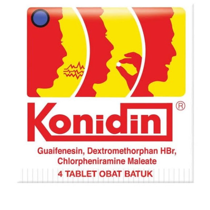 Jual KONIDIN obat batuk eceran @4 tab | Shopee Indonesia