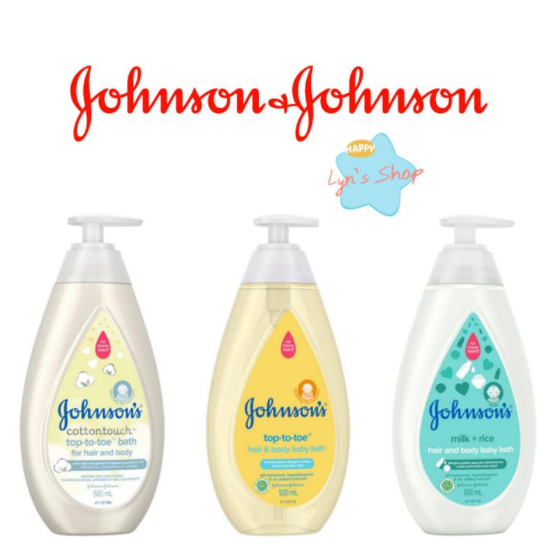 Jual Johnson's 2 in 1 top to toe wash baby bath hair and body 500ml ...