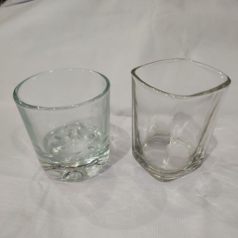 Jual Gelas Sloki kecil whisky Espresso Kaca Mini Glass bulat petak ...