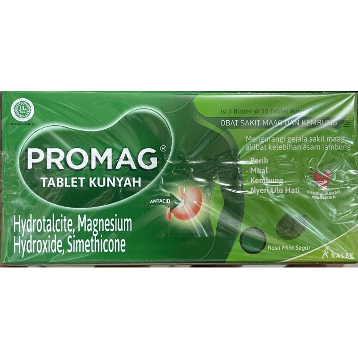 Jual Promag Tablet Box ( Isi 4 Pak) | Shopee Indonesia