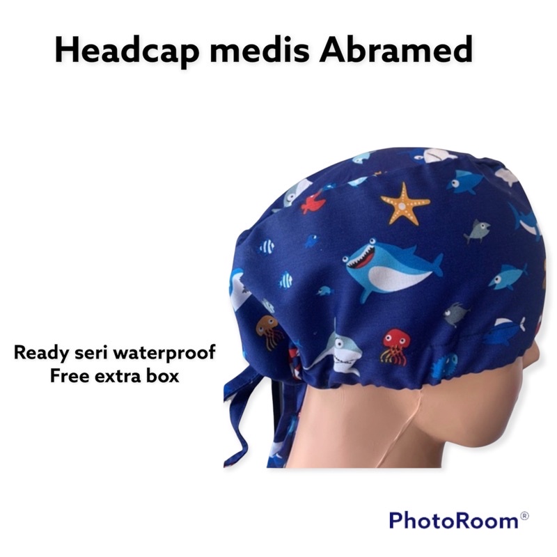 Jual Surgical cap / Topi Bedah / Topi jaga / Nurse cap / head scrub ...