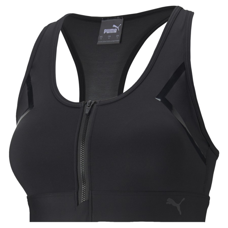 Jual PUMA Sport Bra High Impact Front Zip Bra Puma Black ORIGINAL BNWT ...