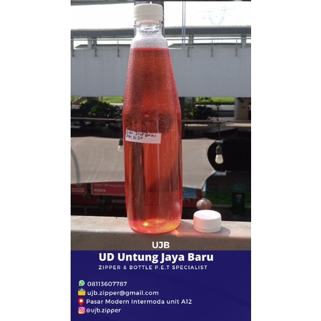 Jual BOTOL PLASTIK SYRUP & MINUMAN 640ml TEBAL (MINIMUM PEMBELIAN 10PCS ...