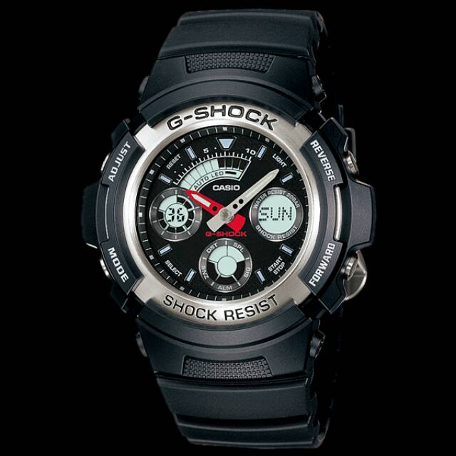 Jual Jam Tangan Casio G-SHOCK AW-590-1ADR Garansi resmi GAP 2THN ...