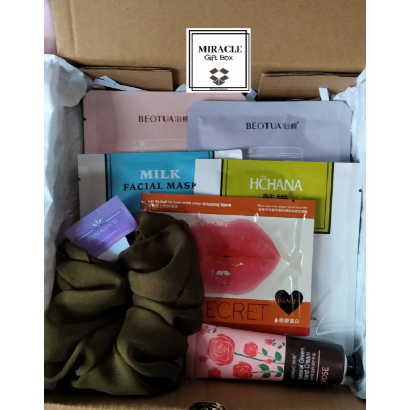 Jual GIFT BOX SHEETMASK MURAH / GIFT SEMPRO / KADO WISUDA / HAMPERS ...