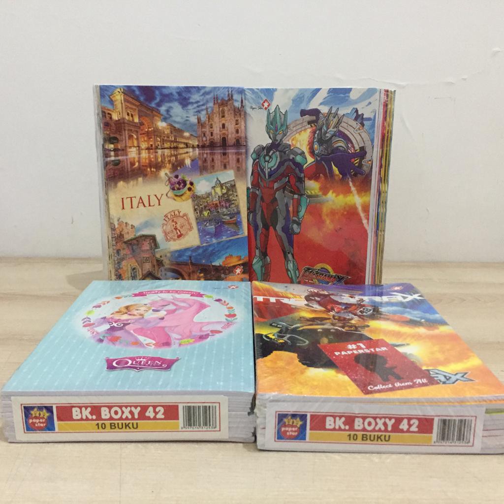 Jual Buku Tulis Boxy 42 Paper Star | Shopee Indonesia