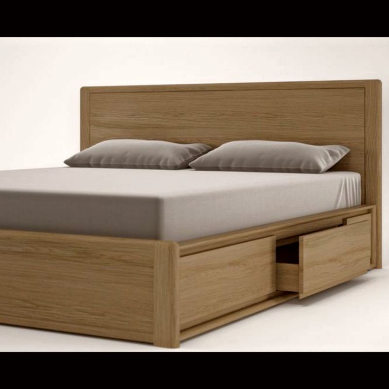 Jual dipan minimalis laci modern kayu jati | Shopee Indonesia