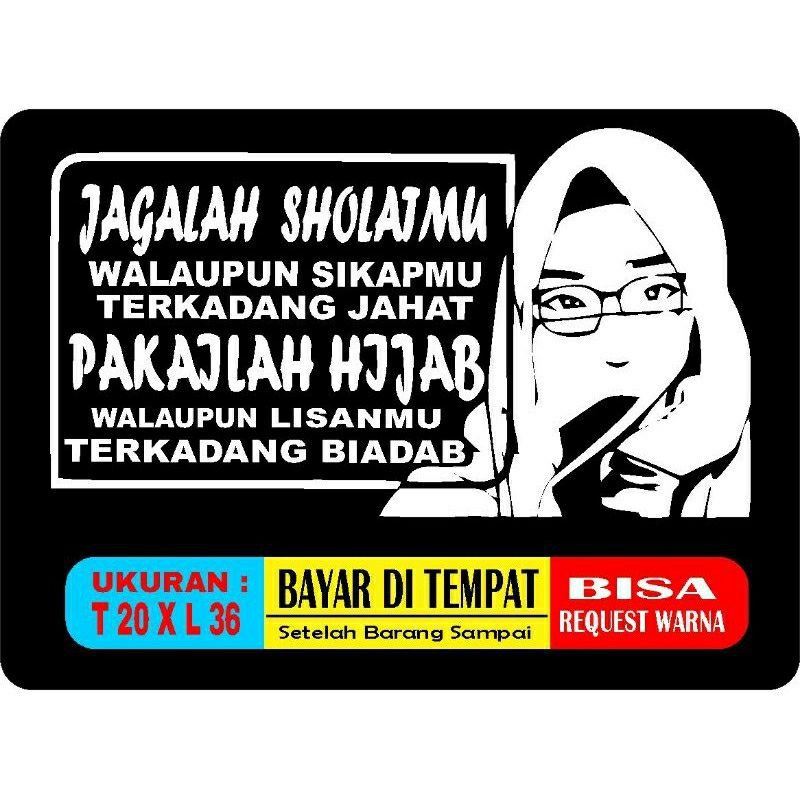 Jual STICKER KATA-KATA | Shopee Indonesia