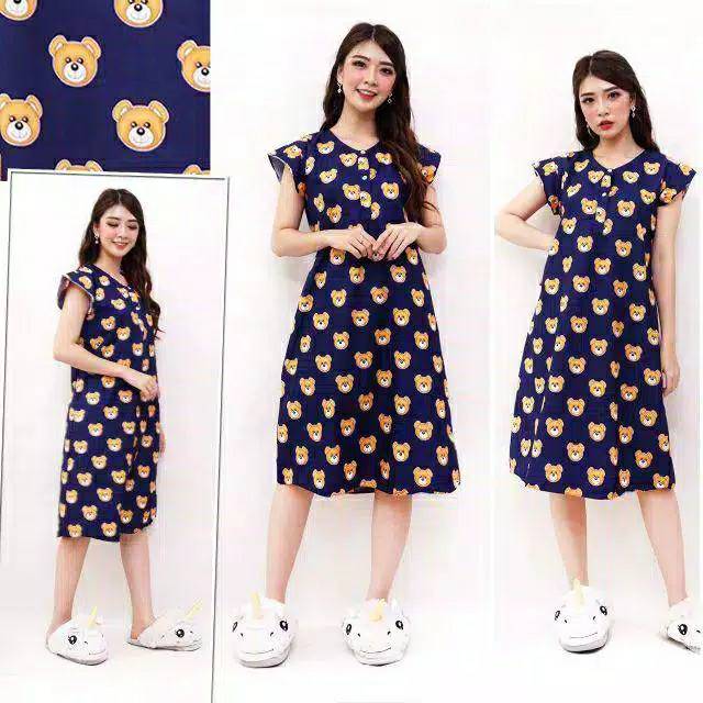 Jual DASTER KATUN KARAKTER BUSUI KANCING DEPAN MODEL KEKINIAN LENGAN ...