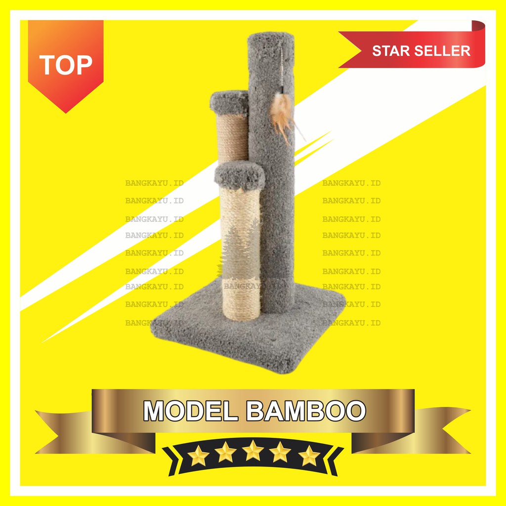 Jual [BANGKAYU.ID] PLAY CAT / MAINAN KUCING / GARUKAN KUCING ...