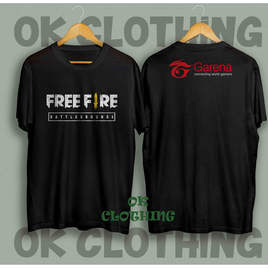 Jual Kaos Baju Free Fire Battlegrounds Freefire | Shopee Indonesia