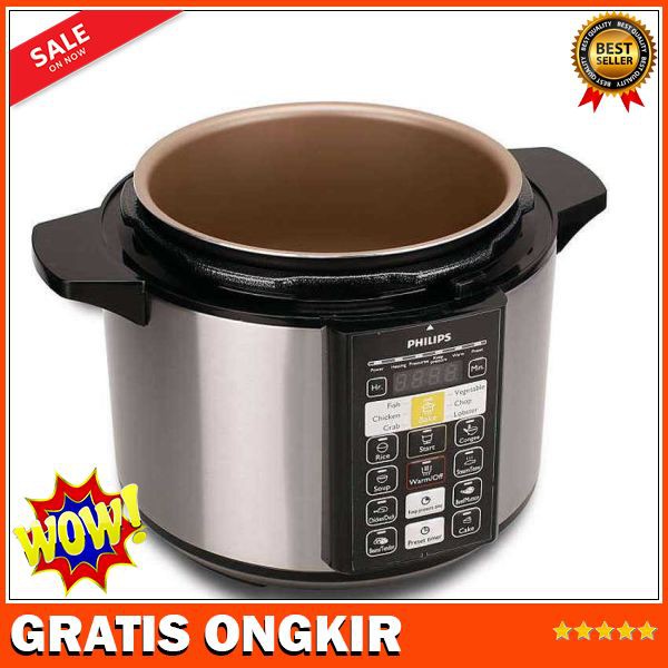 Jual PHILIPS PRESSURE COOKER ALAT PRESTO LISTRIK - HD2136 | Shopee ...