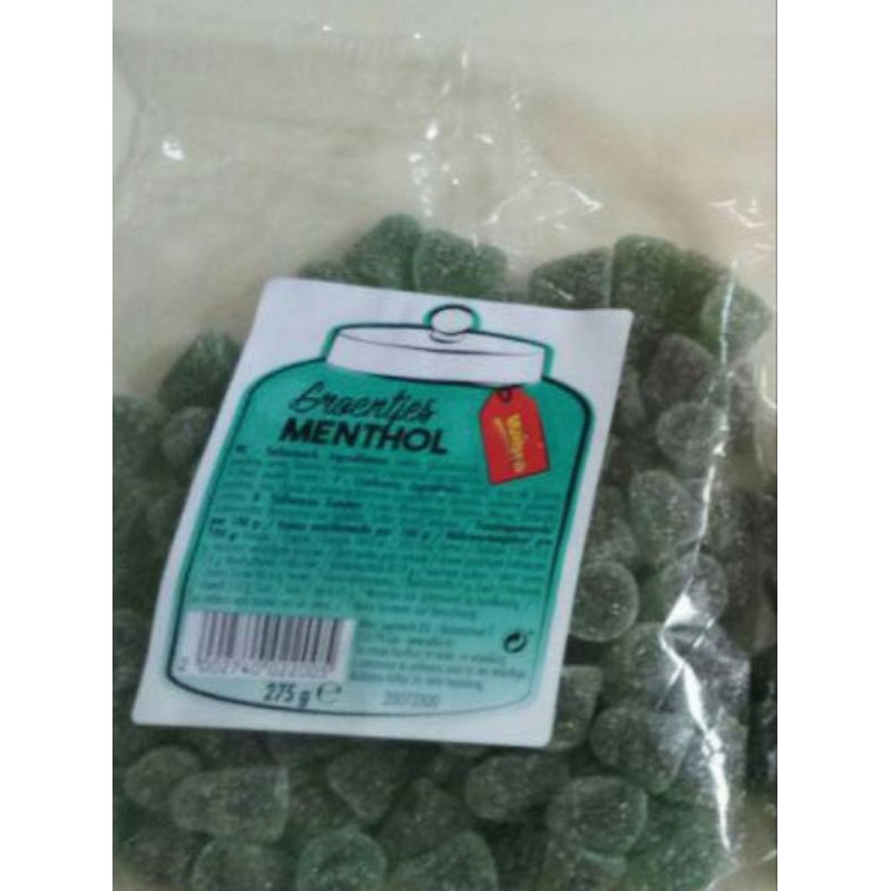 Jual Permen menthol groentjes Wibra 275 grm Belanda | Shopee Indonesia