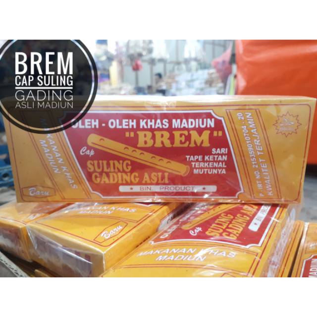 Jual BREM SULING GADING ASLI KHAS MADIUN | Shopee Indonesia