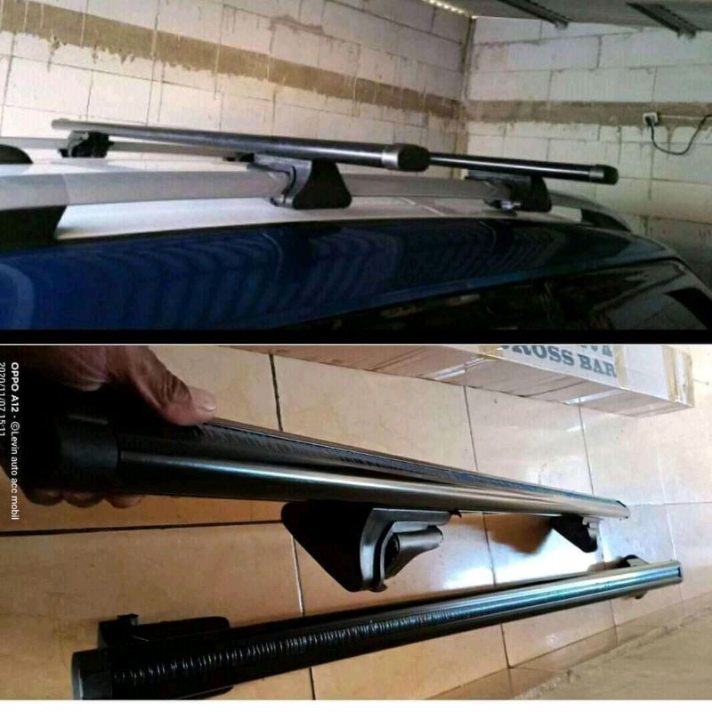 Jual Crossbar Cross bar Kaki Jepit Roof Rail Mobil Universal ( 1 pasang ...