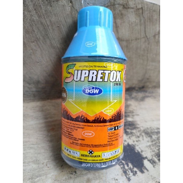 Jual Supretox 276 sl kemasan 500 ml,herbisida,Herbisida purna tumbuh ...