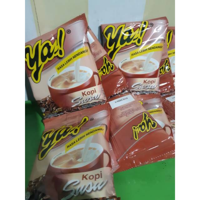 Jual Kopi ya ! Kopi susu 10x28 gram | Shopee Indonesia