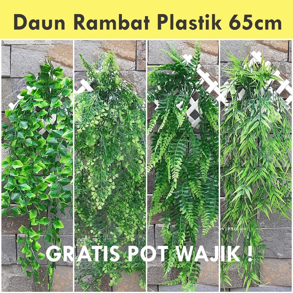 Jual Daun Rambat Gantung plastik Artificial Juntai Tanaman Hias Hiasan ...