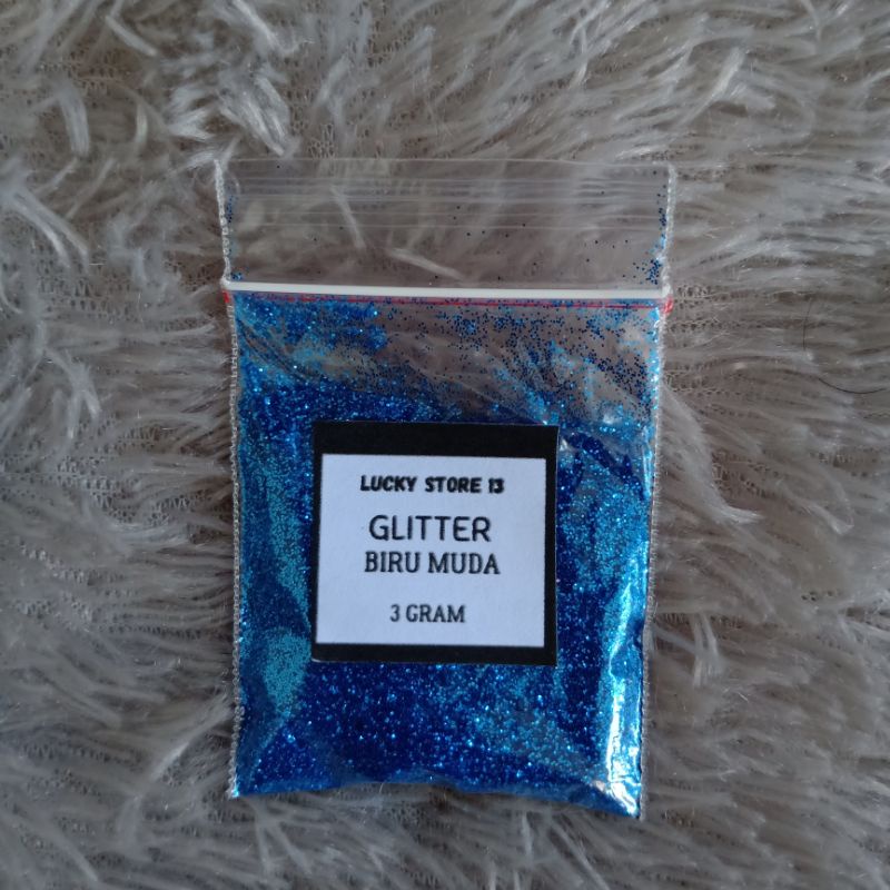 Jual GLITTER Serbuk 3 GR 3gr gram Plastik Gliter Eceran Pernak Pernik ...