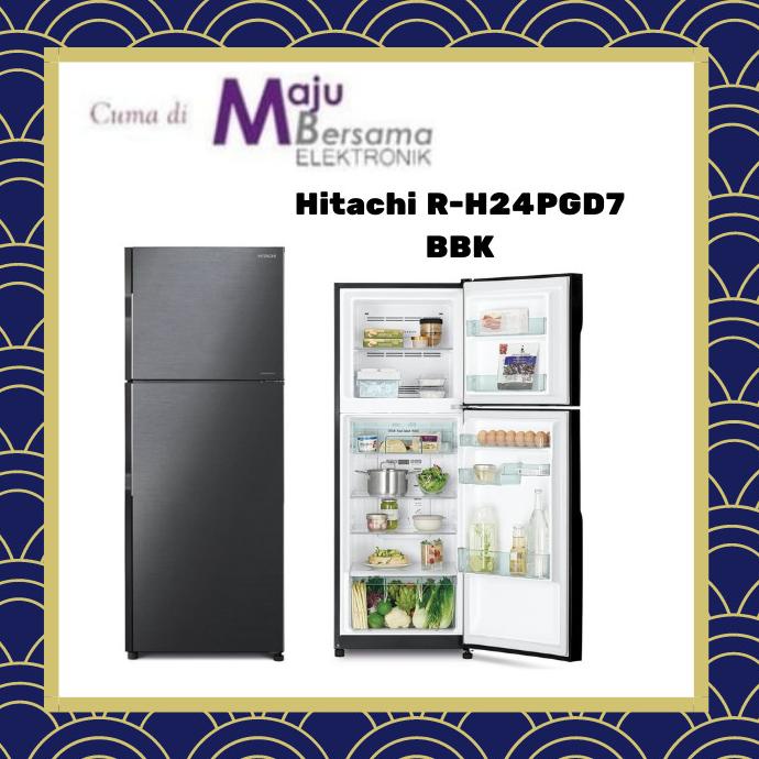 Jual Kulkas Hitachi R-H24PGD7 BBK 203 L Stylish Line RH24PGD7 | Shopee Indonesia