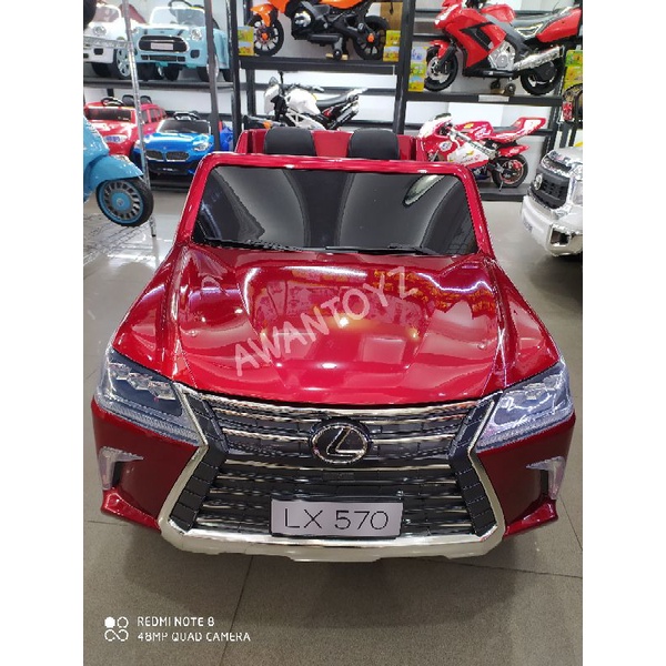 Jual Mobil Aki Anak Lexus LX570 Paint Red | Shopee Indonesia