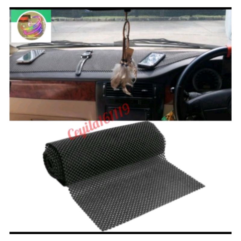 Jual Dashmat Anti Slip dashbord Full Besar Hitam Mobil All New Pajero ...