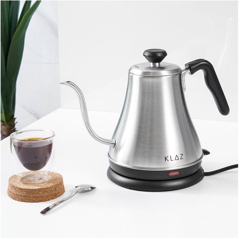 Jual Klaz Teko Listrik Gooseneck 800 Ml - silver | Shopee Indonesia